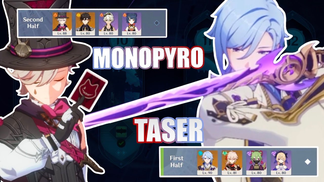 ATEEEE !! C0 AYATO TASER and C0 LYNYEY MONOPYRO Abyss 12 9 Stars ...