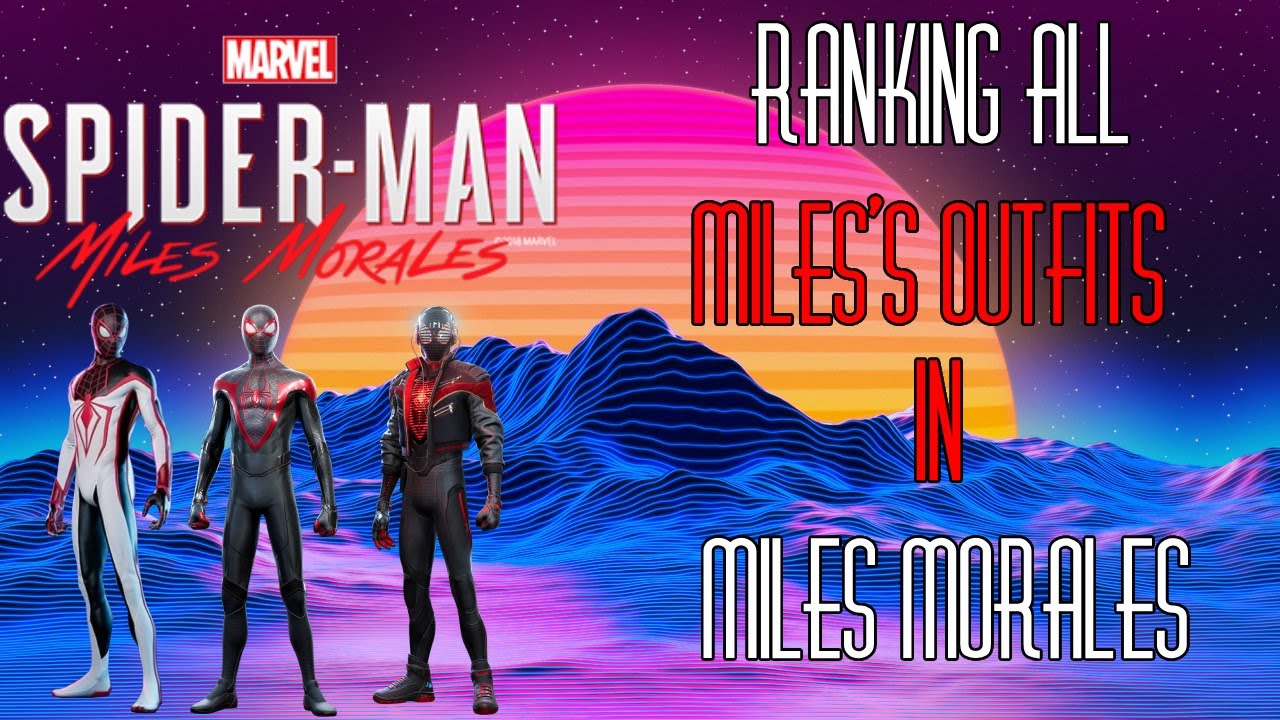 Ranking all Mile's outfits from Spider-Man Miles Morales - YouTube