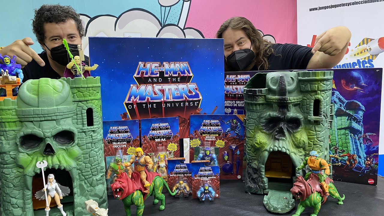 Figuras CASTILLO GRAYSKULL Unboxing MOTU ORIGINS Masters of the ...