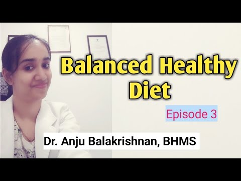 Balanced healthy diet | Healthy diet | Malayalam health tips | Dr.Anju ...