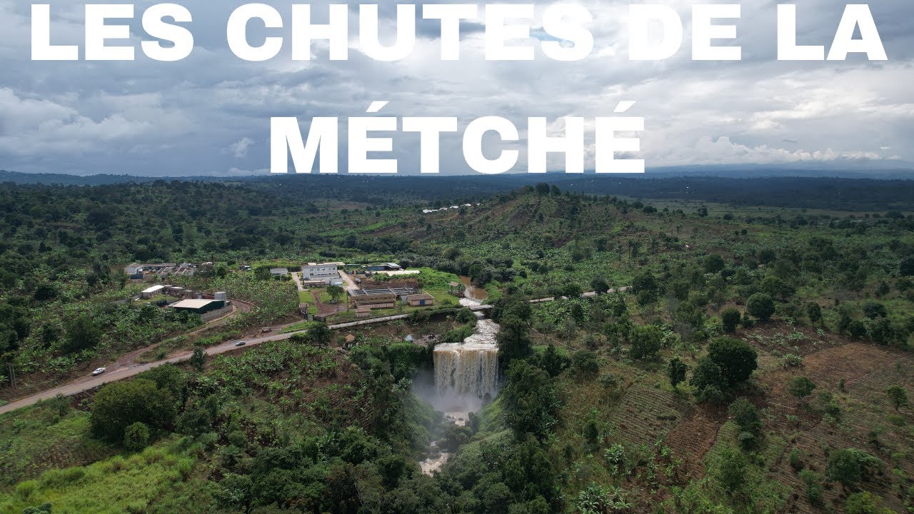Les chutes de la Métché en drone - YouTube