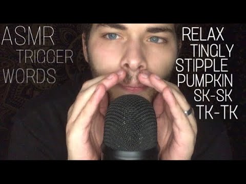 ASMR : TINGLY TRIGGER WORDS - YouTube
