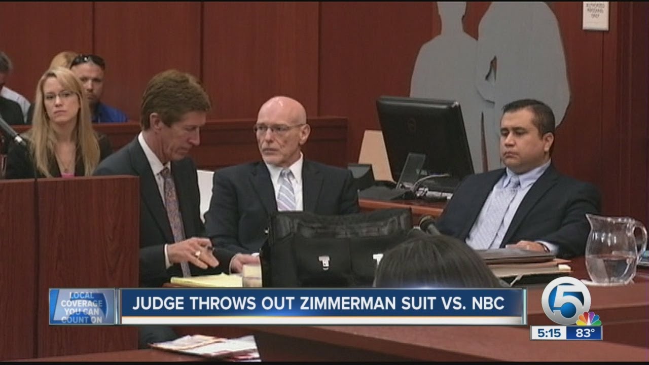 Judge throws out Zimmerman suit vs. NBC - YouTube