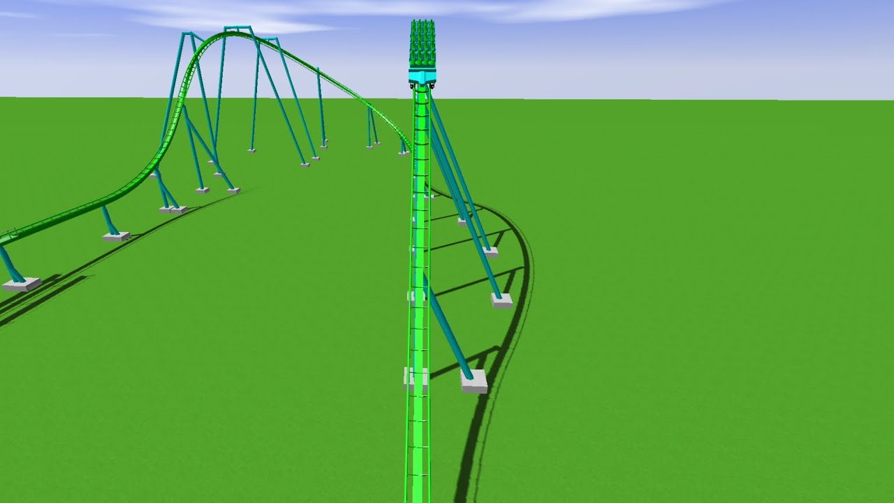 Riptide Launch Coaster POV Ultimate Coaster 2 - YouTube