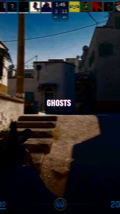 Cs2 - Ghosts, the Gentlemen #shorts #highlights #csgo #cs2 #gaming #trickshots - YouTube