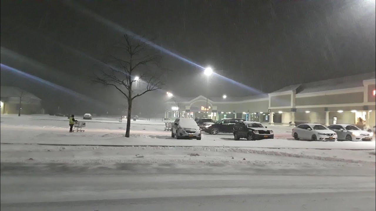Driving in Winter Storm Jacob - Hudson Valley NY - YouTube