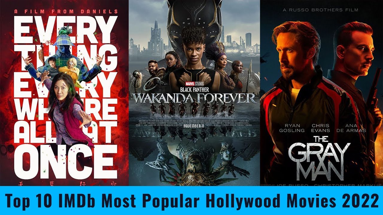 Top 10 IMDb Most Popular Hollywood Movies 2022 || #viral #movie - YouTube
