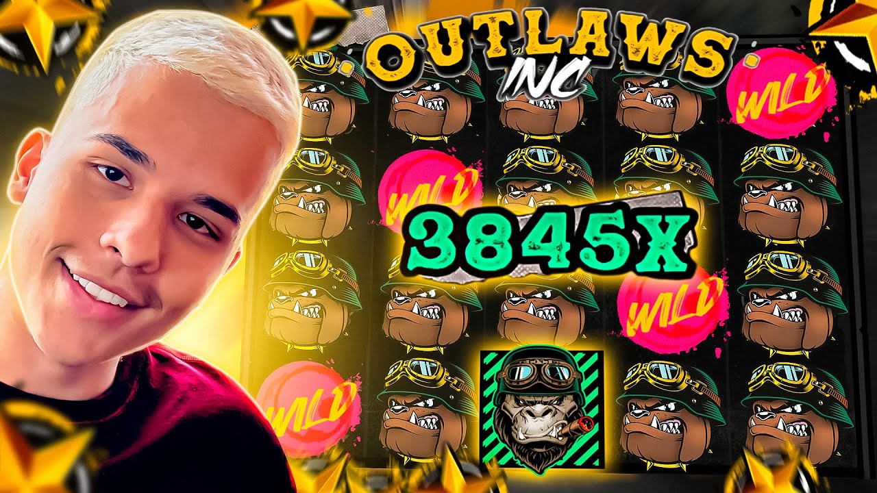 FIZ R$5.000 EM 2 MINUTOS NO SLOT OUTLAWS INC!! - YouTube
