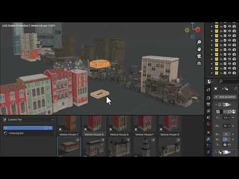 create easy building in blender 4 tutorial - YouTube