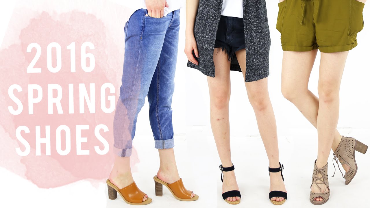 2016 Spring Shoe Guide | Shoe Haul & Product Review | 2016 Shoe trends ...