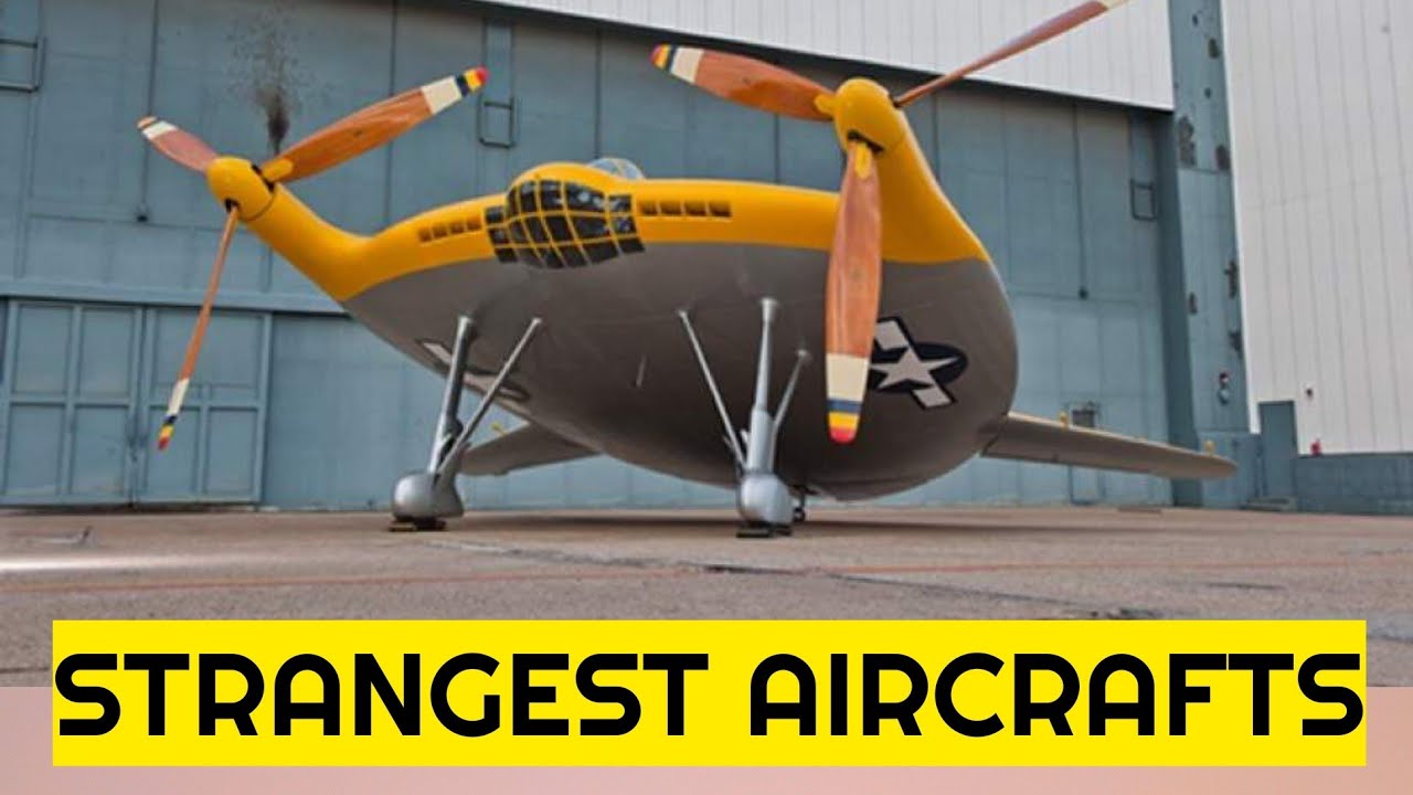 Top 5 Strangest Aircrafts Designs | Weirdest | Coolest | Craziest ...