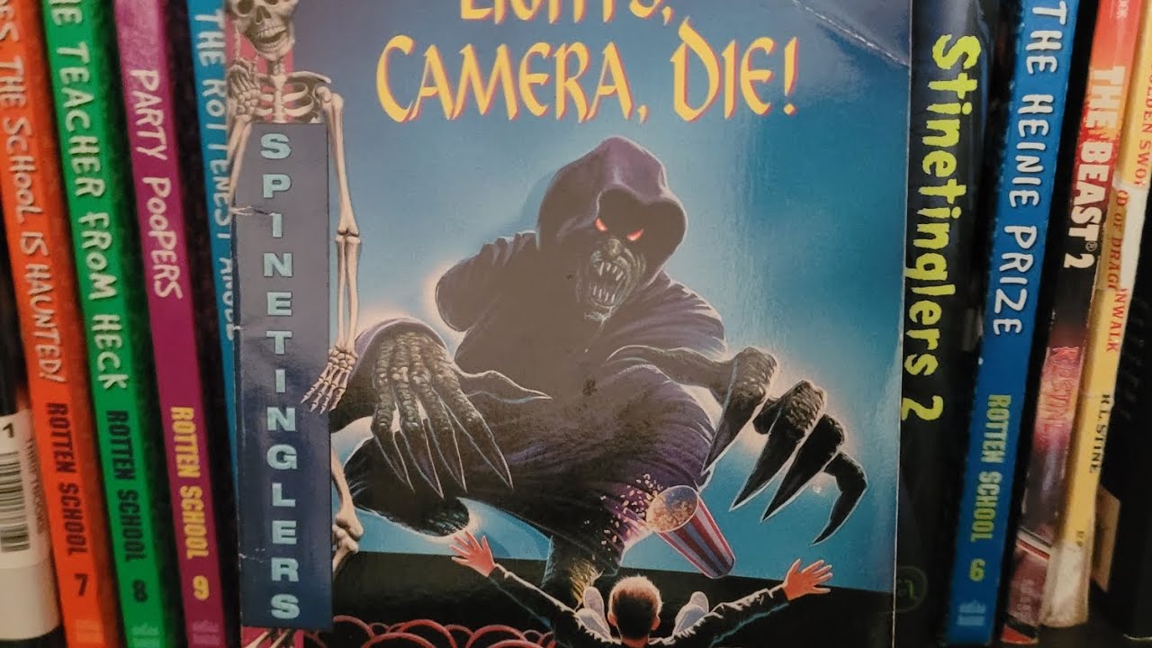 Spinetinglers:Lights,Camera,Die-book review - YouTube