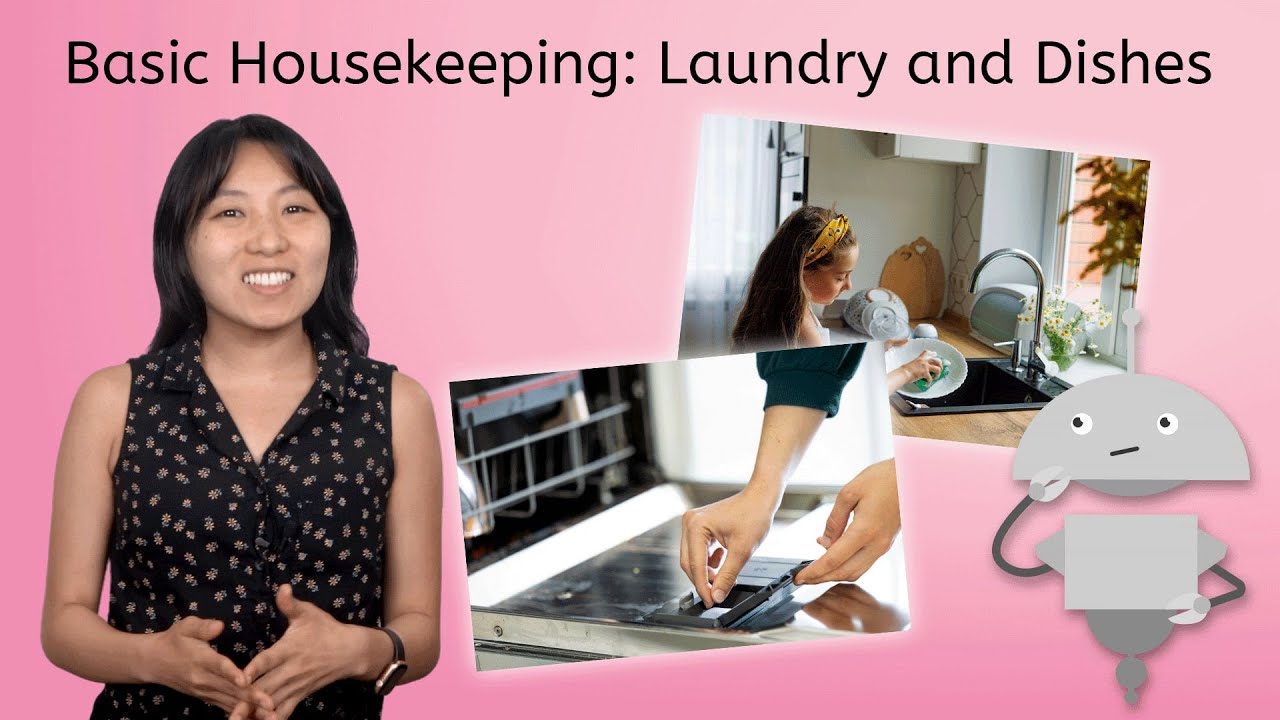 Basic Housekeeping: Laundry and Dishes PDF Video1 - YouTube