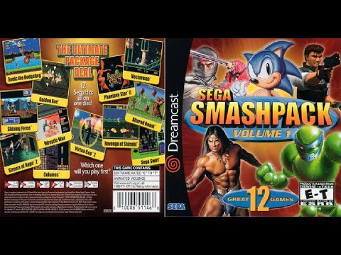 Sega Smash Pack Volume 1 (SEGA Dreamcast) - Wrestle War Game Play - YouTube