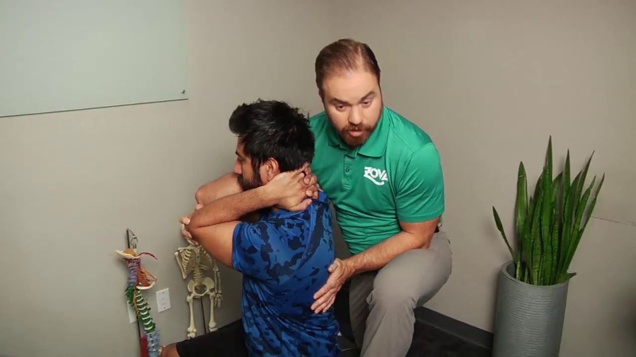 Thoracic and Rib Cage Mobilization Seated - YouTube