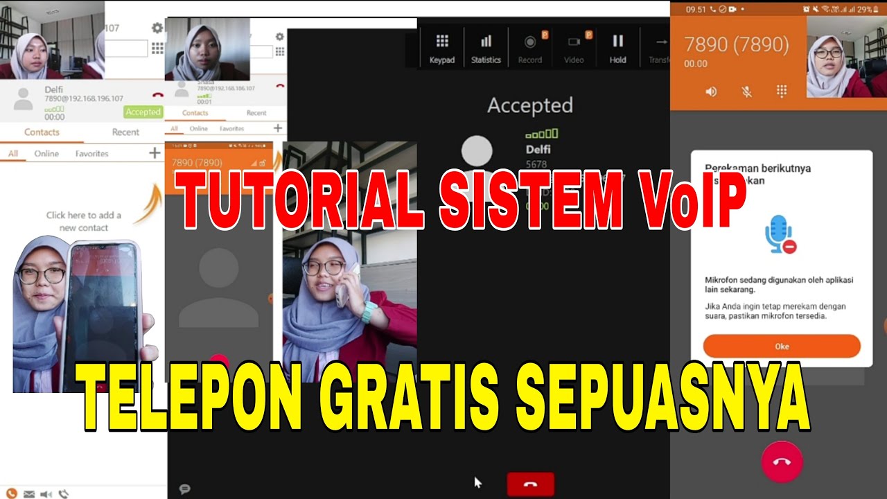 Tutorial Sistem VoIP Menggunakan FreePBX - YouTube