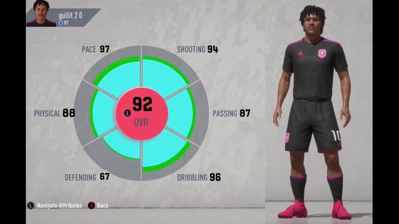 How to make the PERFECT PRO CLUBS PLAYER- Fifa 20 pro clubs - YouTube
