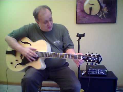 Hofner HCTJ17 Archtop With Floating Pickup - YouTube