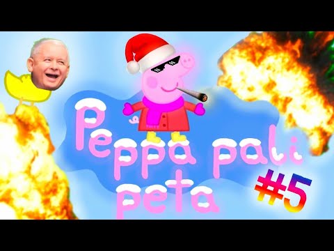 Peppa pali peta #5 [PRZERÓBKA] - zima - YouTube