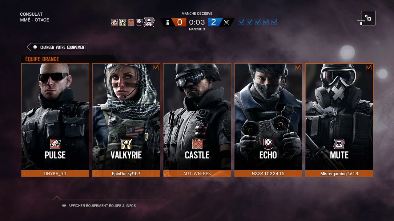 [PS4] R6S Multi Simple on joue pour atteindre le level 20 / objectif ...