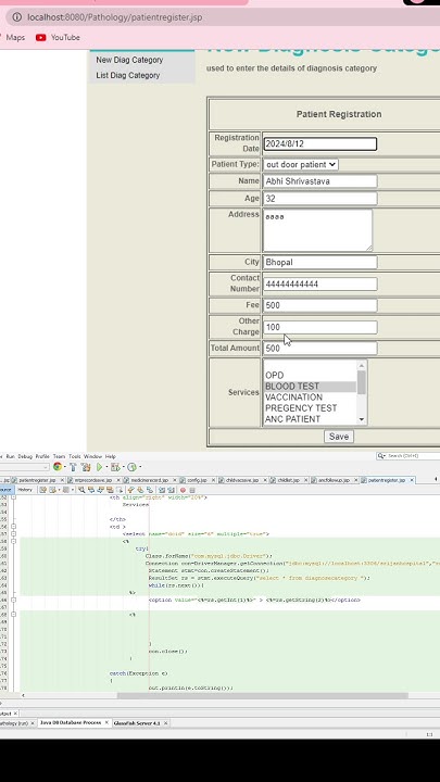 Record Fetch In Databasejsp Javaprogramminglanguage Howtolearncoding Youtube