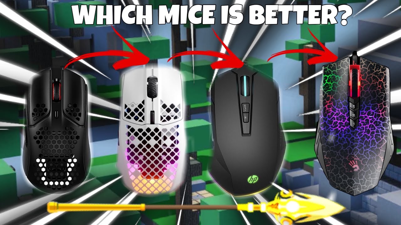 Testing All My Mice In Roblox Bedwars!! - YouTube