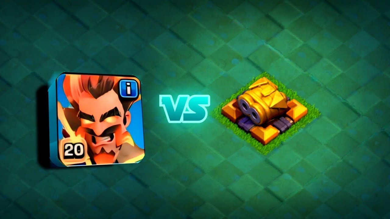 ElectroFire WIZARD VS Double CANNONS - COC Challenge - YouTube
