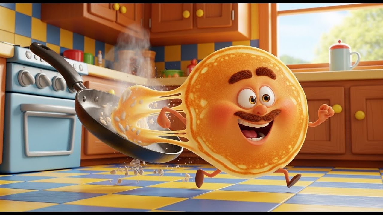 Don’t Let the Pancake Jump | Fun Action and Learning Song for Kids ...