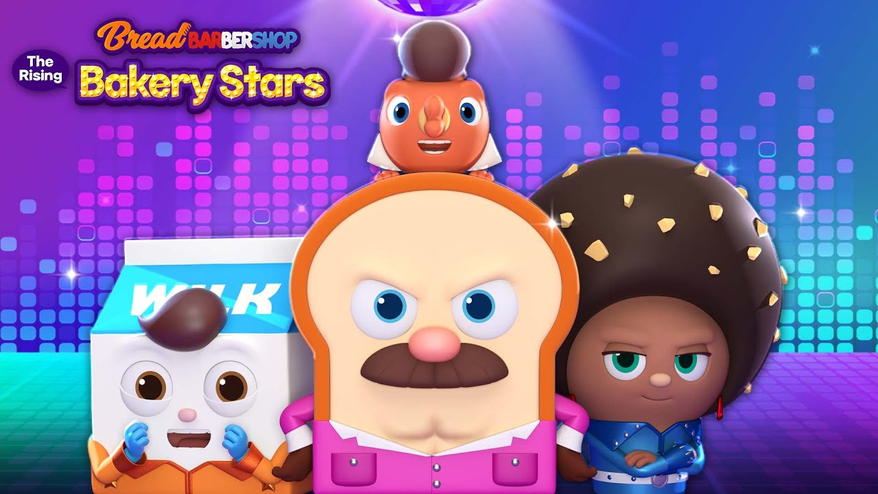 Bread Barbershop: Bakery Stars | Full Episodes | english /animation ...