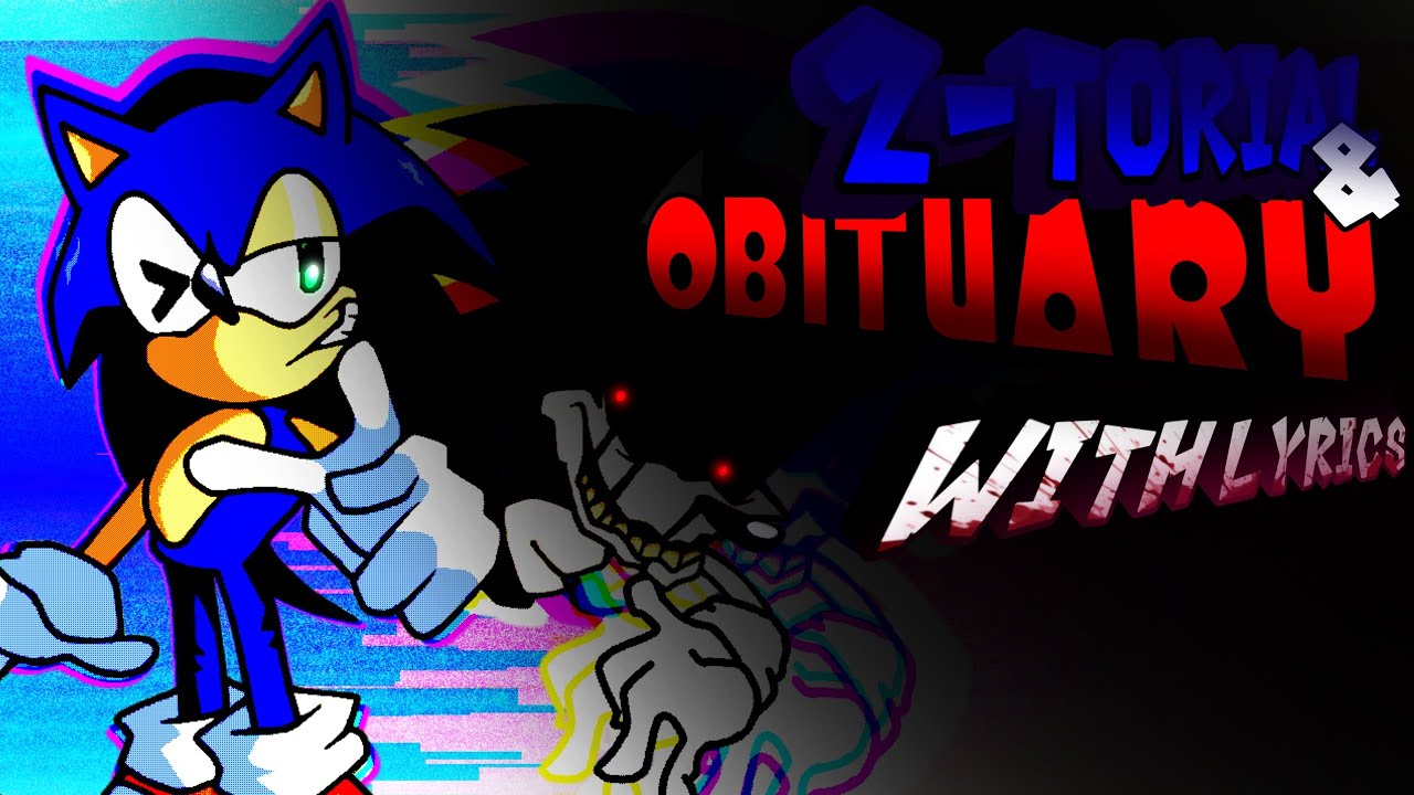 Obituary & 2torial WITH LYRICS | FNF Sonic Legacy Cover - YouTube