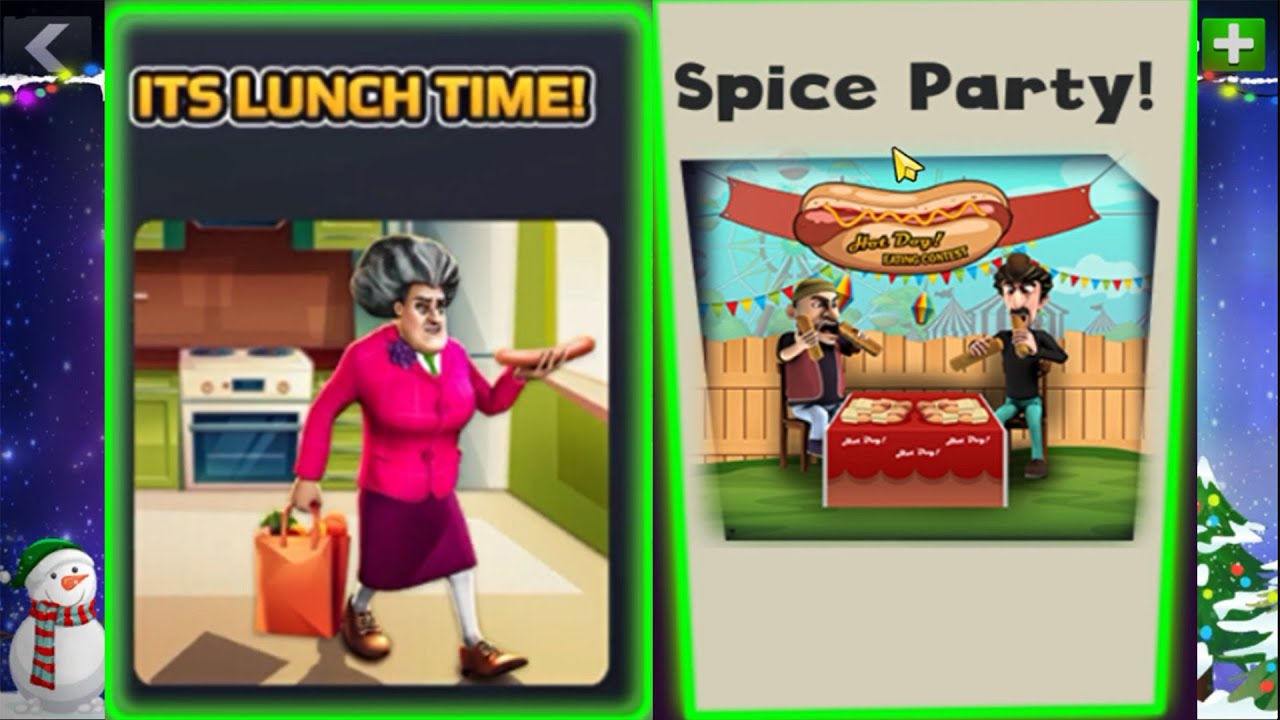 Scary Teacher 3D Hot Dogs VS Scary Robber Home Clash Hot Dogs. Which ...