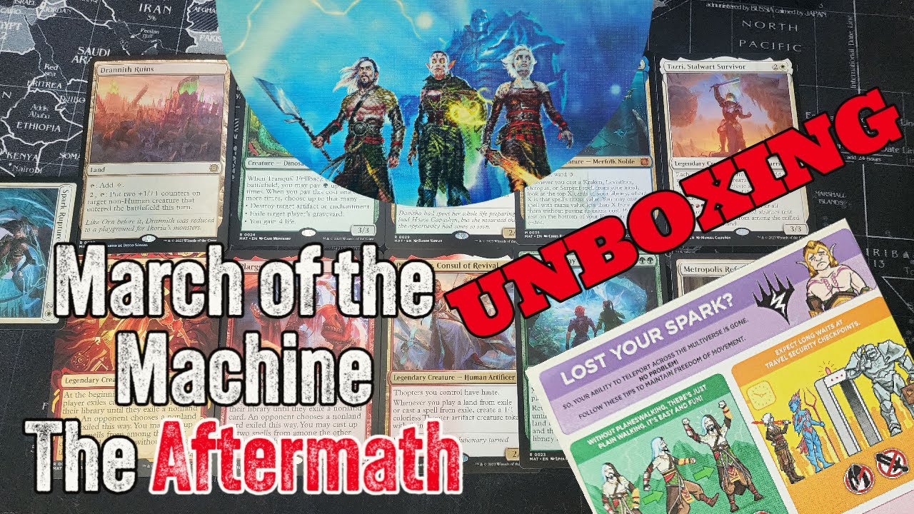 MTG Aftermath Unboxing Epilogue Packs - YouTube
