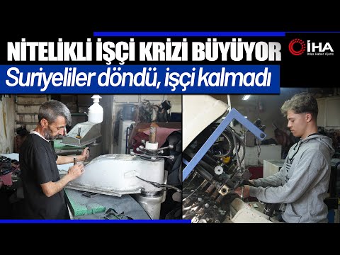 Suriyeliler Döndü, Ayakkabı ve Tekstil Sektörü Eleman Bulamıyor
