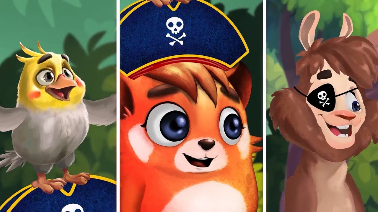 Good Pirates | Cartoon for Kids | Family Cartoon | Russell the Red ...