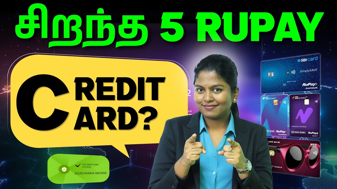 Best 5 Rupay Credit Cards in India 2026| Lifetime Free, Cashback ...