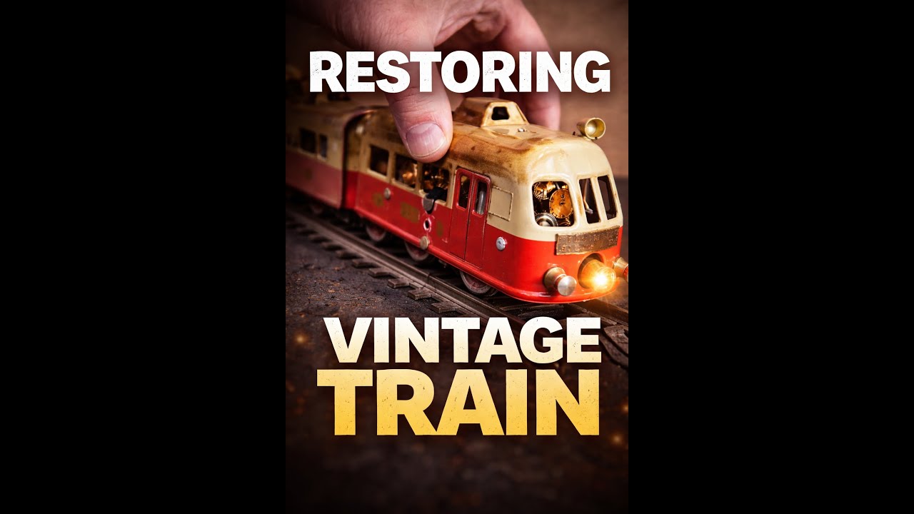 Restoring an Old Mechanical Train - YouTube