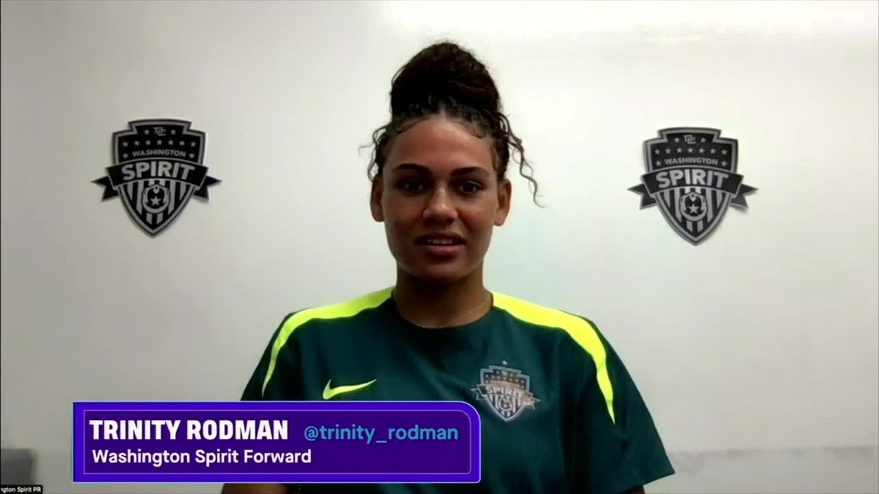 Trinity Rodman talks coming back from injury + game-winner in her ...