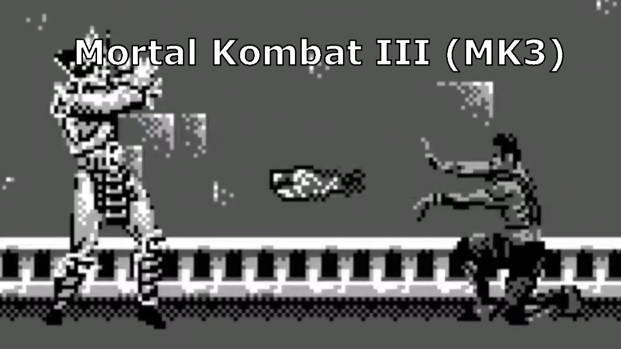 Mortal Kombat III Gameboy (MK 3 GB) Gameplay en Español - YouTube