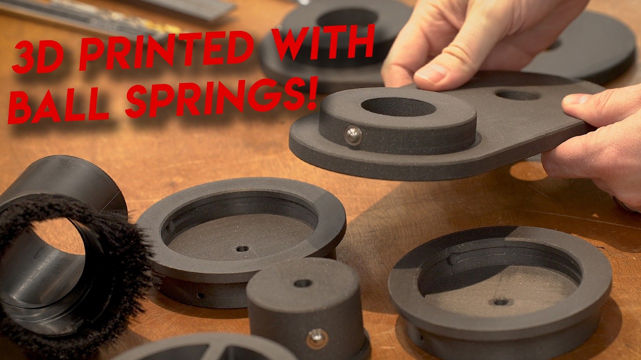 3D Printed Hose Storage for Dust Collector - YouTube