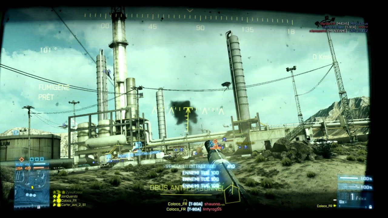 Tank versus Helicopter : Tank wins ! - YouTube