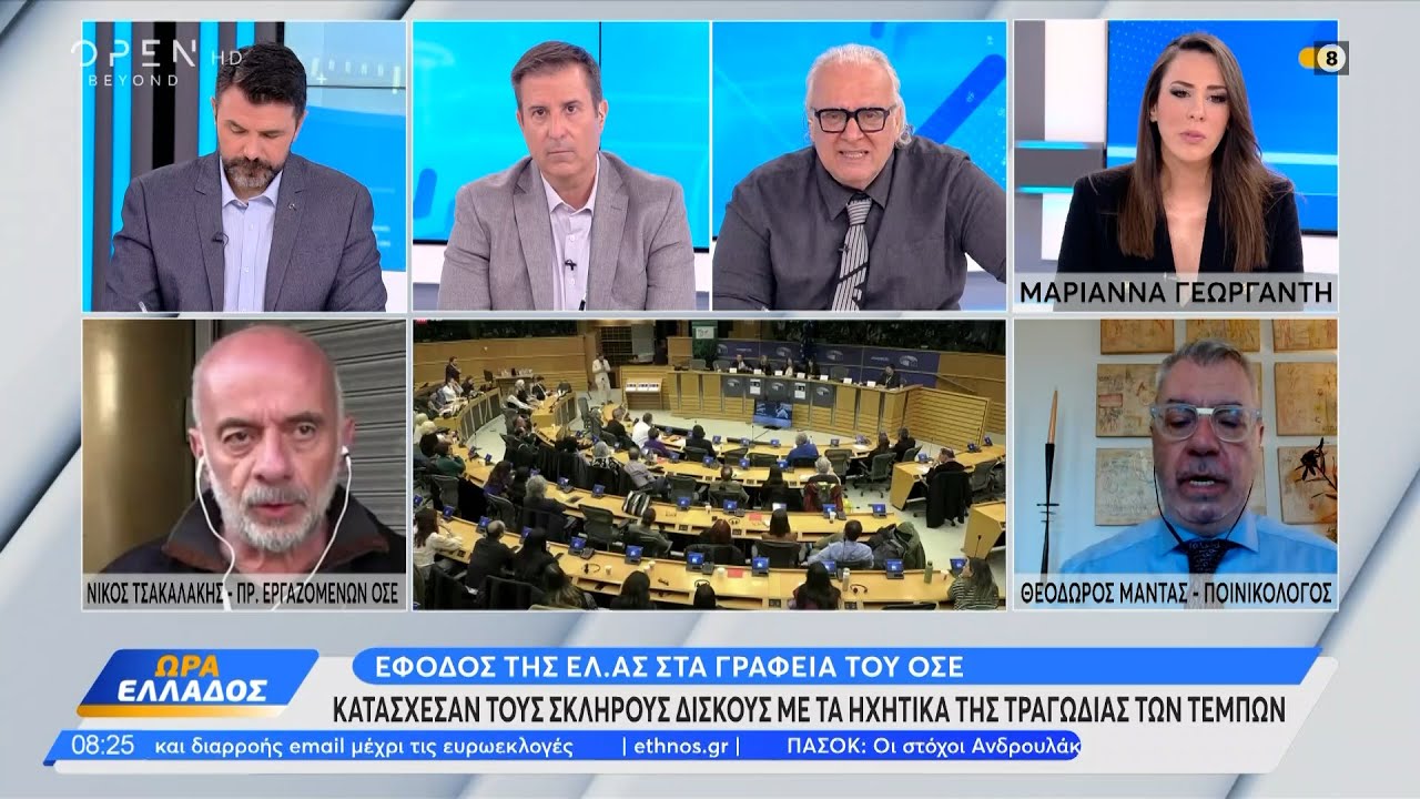 Νίκος Τσακαλάκης και Θεόδωρος Μαντάς για τα Τέμπη | Ethnos - YouTube