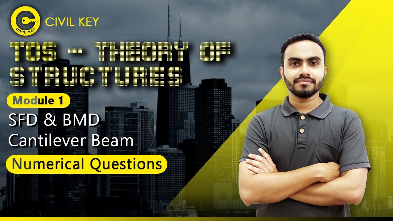SFD AND BMD (02) | NUMERICAL QUESTION | CANTILEVER BEAM - YouTube