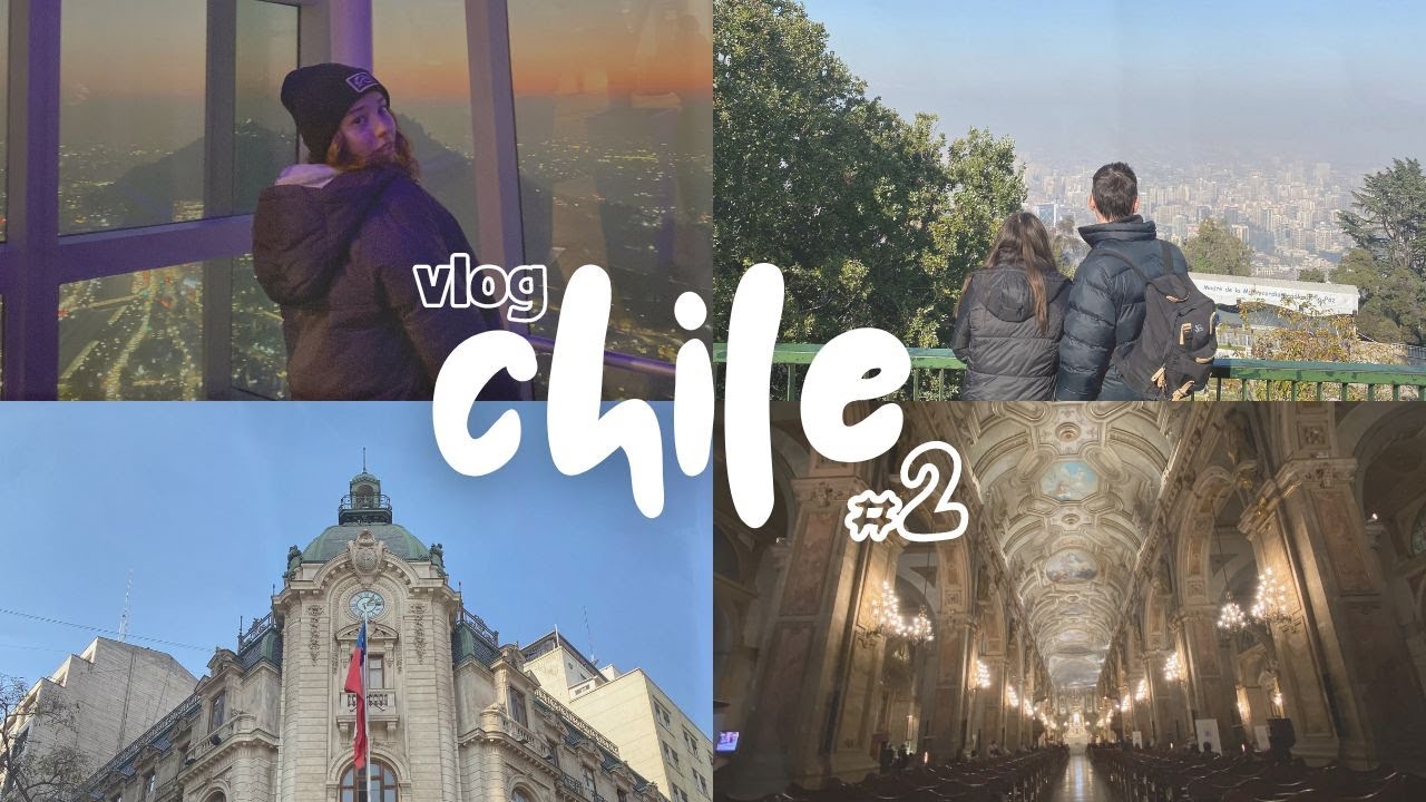 24hs turisteando por santiago - vlog chile #2 - YouTube