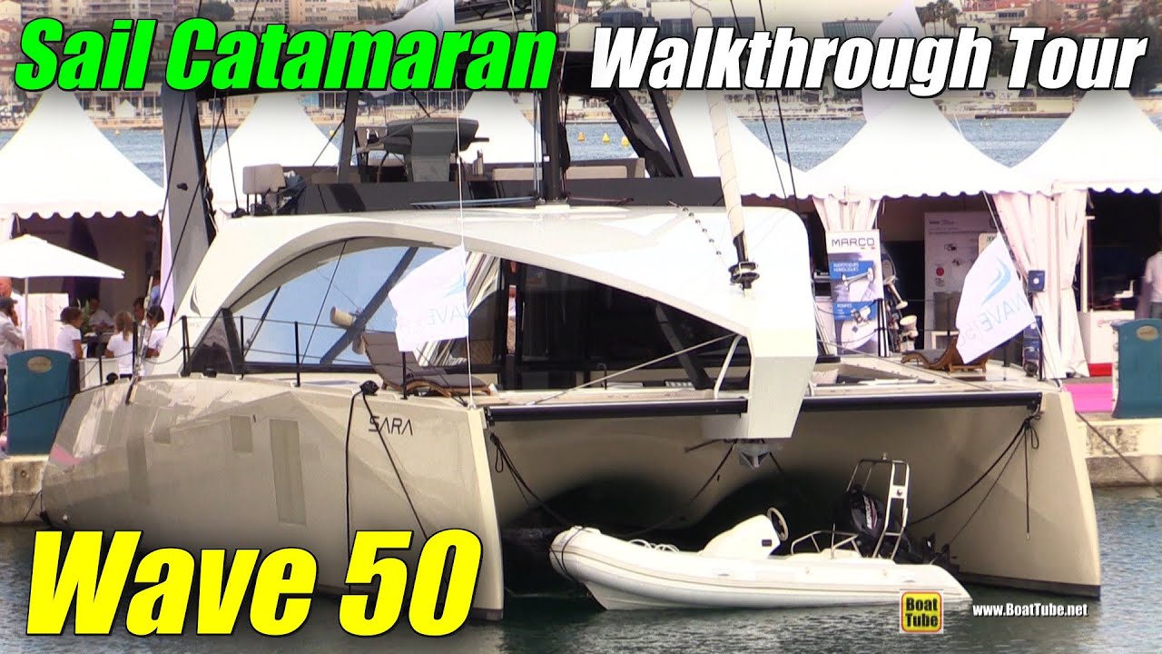 Amazing Design !!! 2023 Wave 50 Catamaran - YouTube