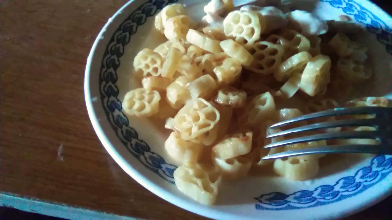 Макарошки с мяском - YouTube