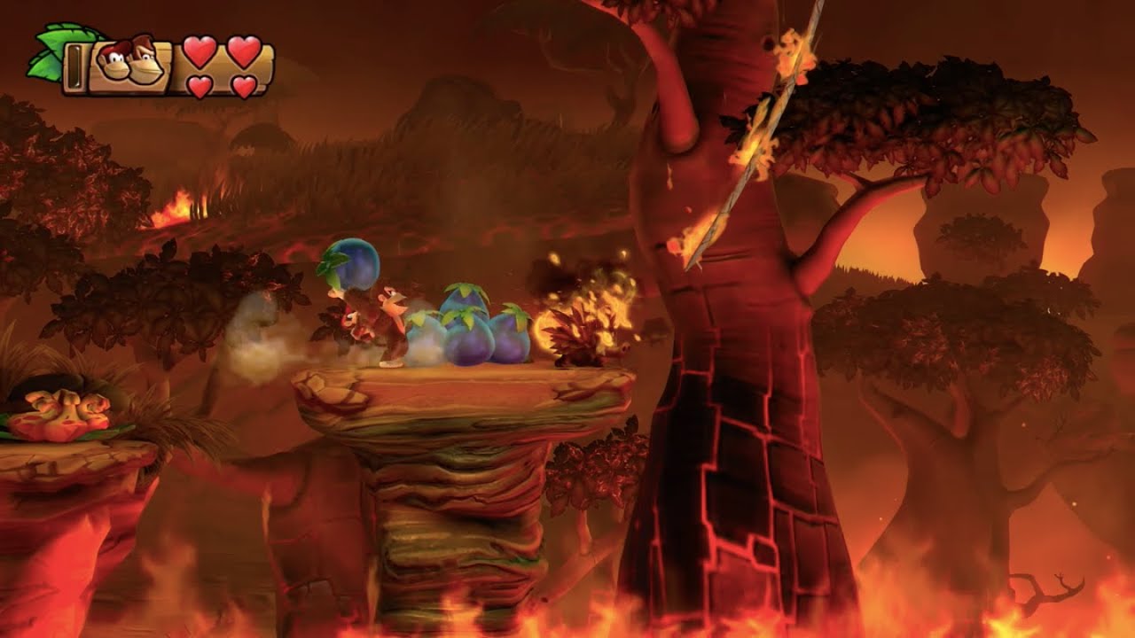 Everything's Burning - Donkey Kong Country: Tropical Freeze - Ep. 6 ...