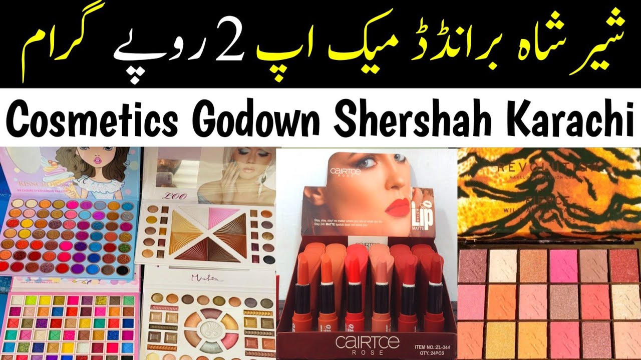 Makeup 2 Rupees Gram | Cosmetics Very Low Price | Branded Makeup - YouTube