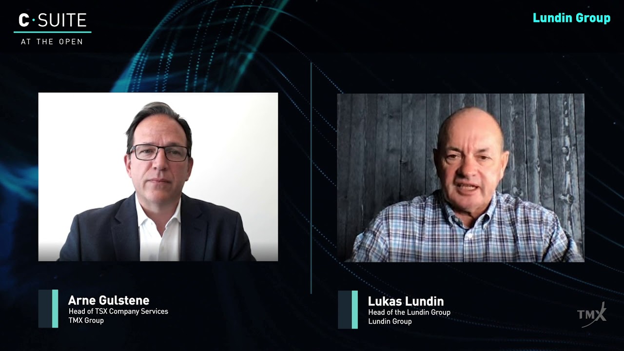 Lukas Lundin, Head of the Lundin Group, Lundin Group - YouTube