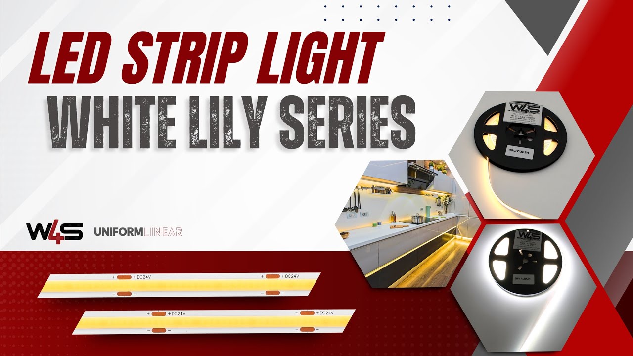 Achieve Smooth, Flicker-Free Lighting with White Lily COB LED Strip ...