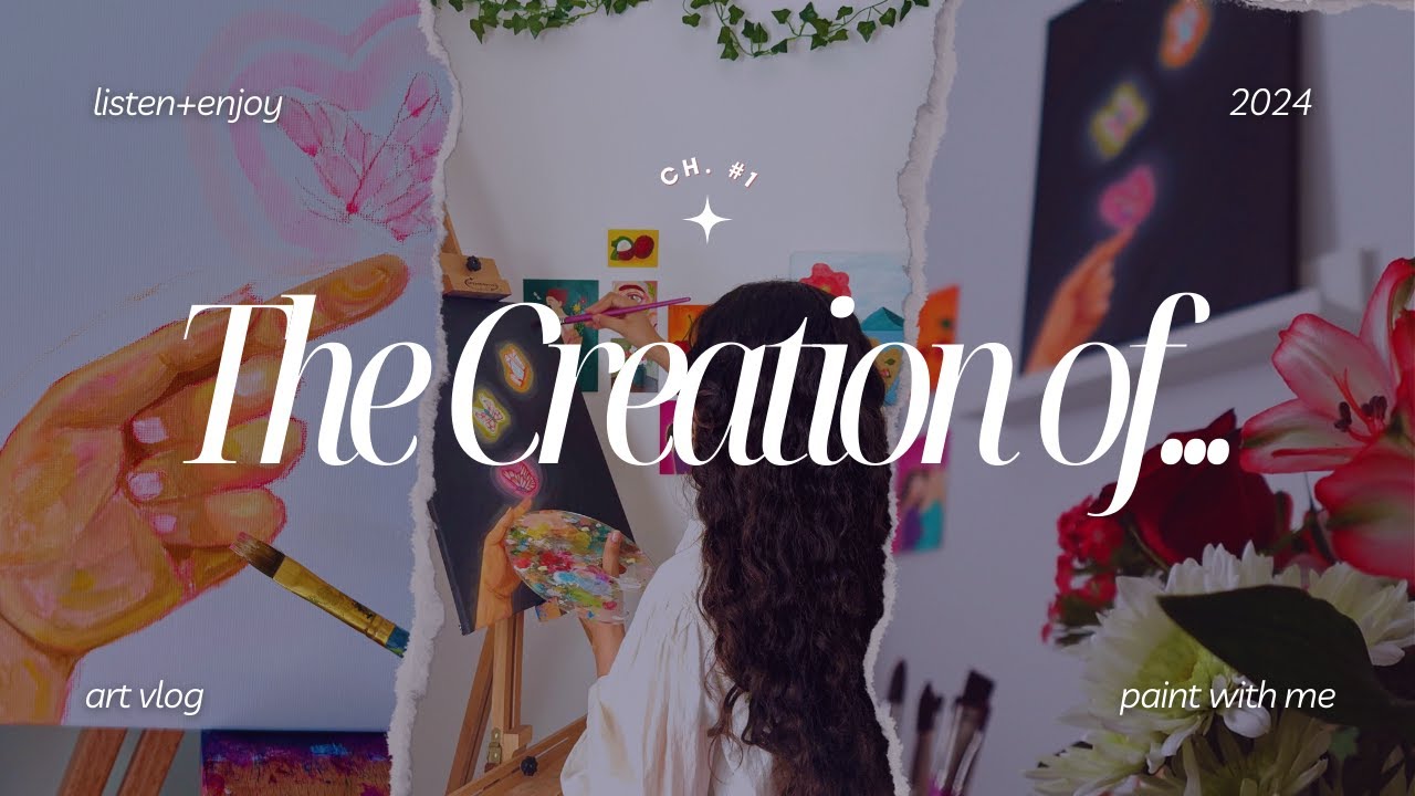 Creating a New Painting | New Beginnings | Paint with Me 🦋 - YouTube